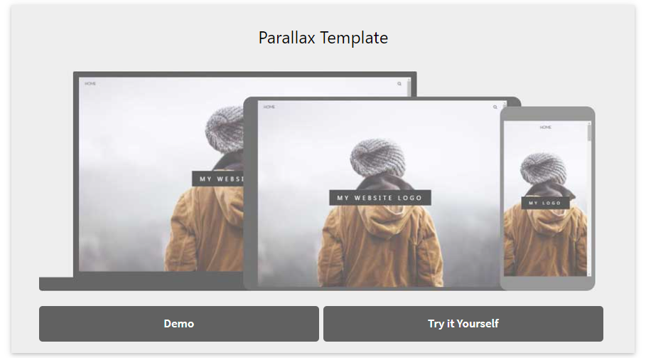 Sample Portfolio HTML Template From W3Schools Using W3 CSS